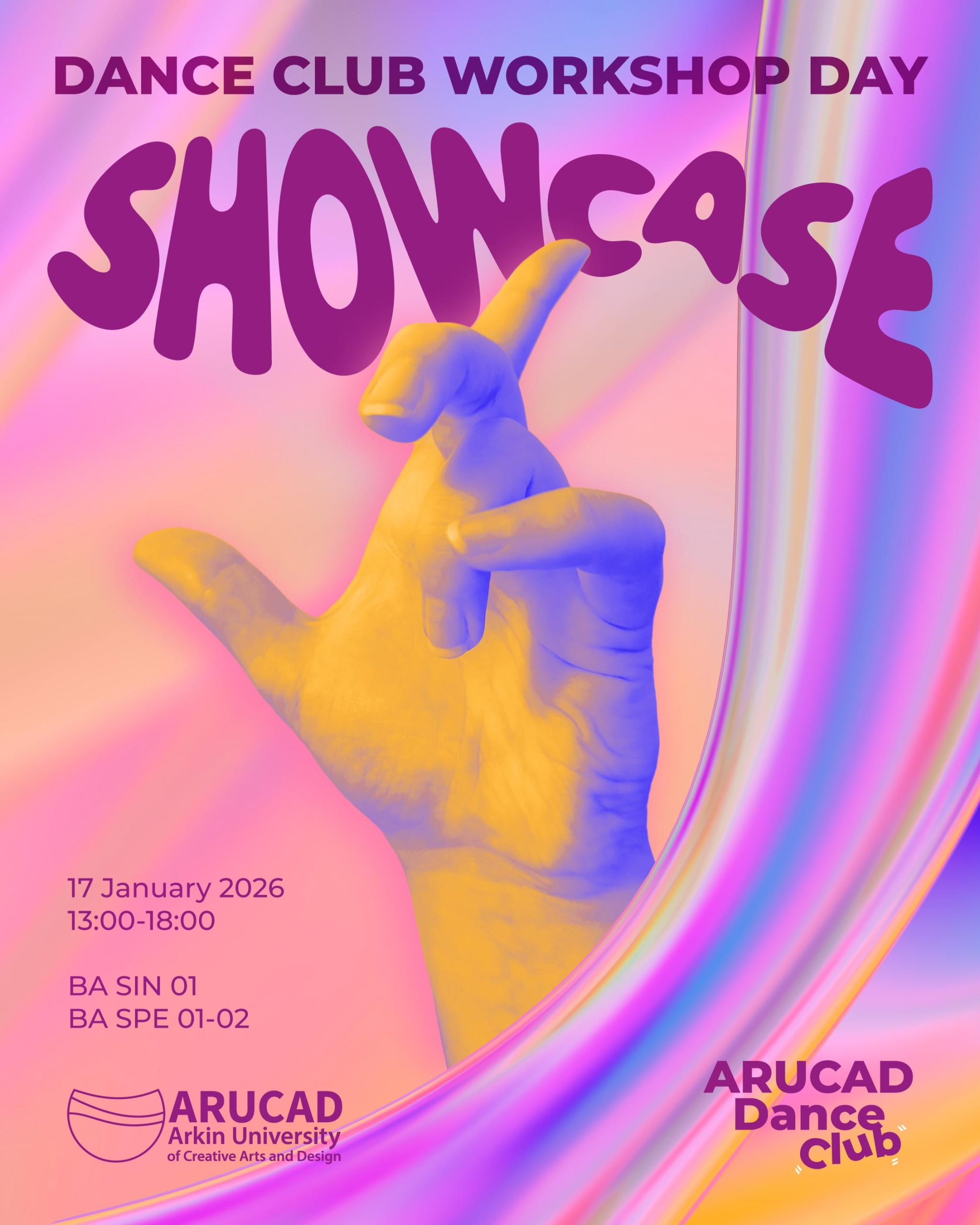 Dance Club Workshop Day: Showcase - ARUCAD
